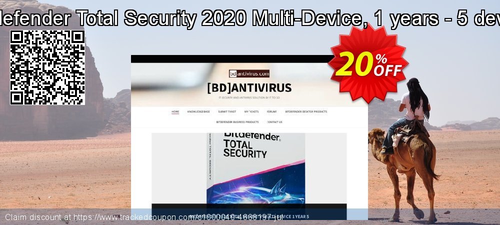 [20% OFF] Bitdefender Total Security 2020 Multi-Device, 1 years - 5 ...
